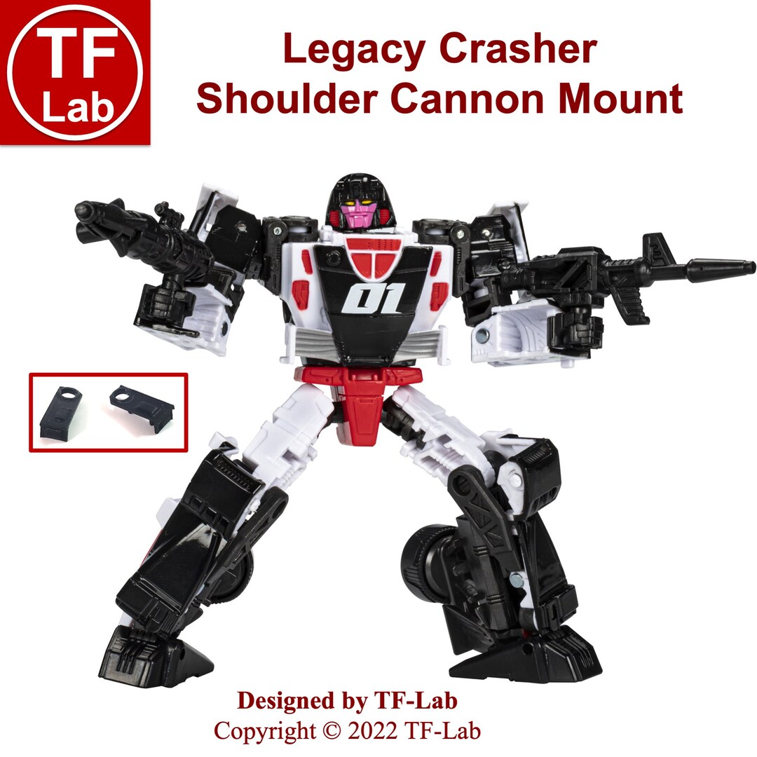 Shoulder Cannon Mount Upgrade Kit for Transformers Velocitron Legacy ...
