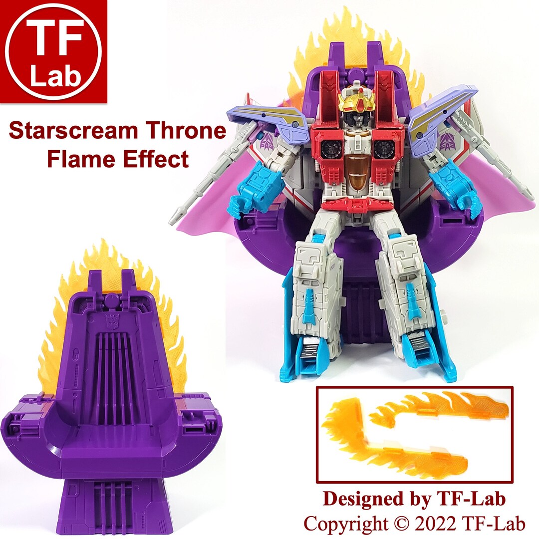 Coronation Starscream Throne Effect Upgrade Kit Transformers Studio ...