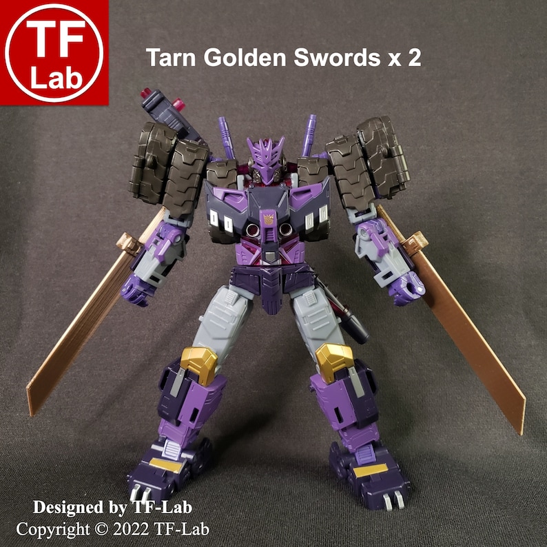 Golden Swords Upgrade Kit for Transformers Legacy Evolution Comic ...