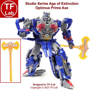 Battle Energon Axe for Transformer Optimus Prime Studio Series Age of ...