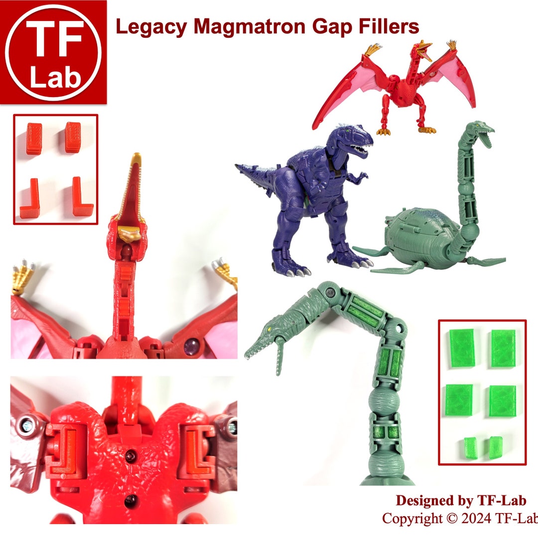 Gap Fillers for Magmatron Transformers Legacy United Beast Wars ...
