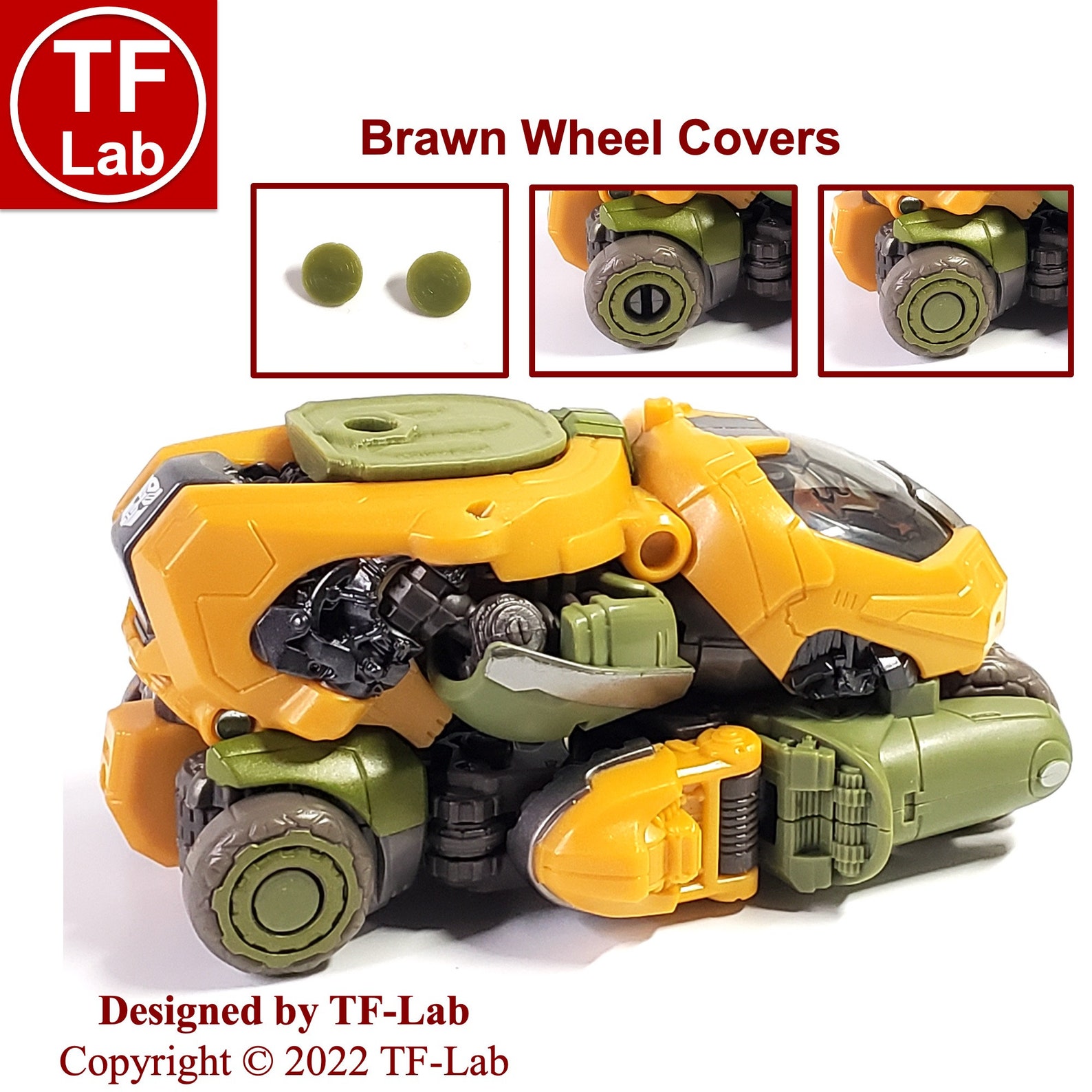 Wheel Arm Gap Covers Set Upgrade Kit for Transformers Studio Series SS ...