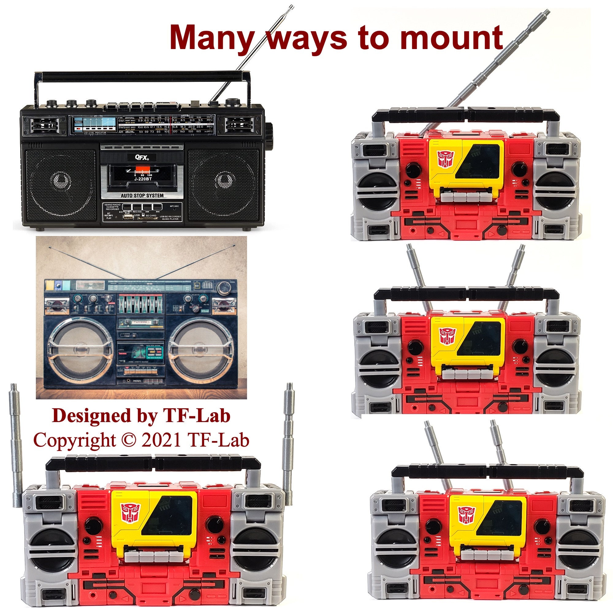 Upgrade Kit of Transformers Kingdom/legacy Blaster Leg - Etsy