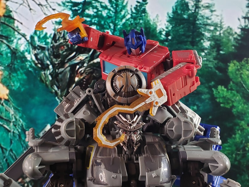 Optimus Prime Energon Battle Hooks Blue/orange Upgrade Kit - Etsy