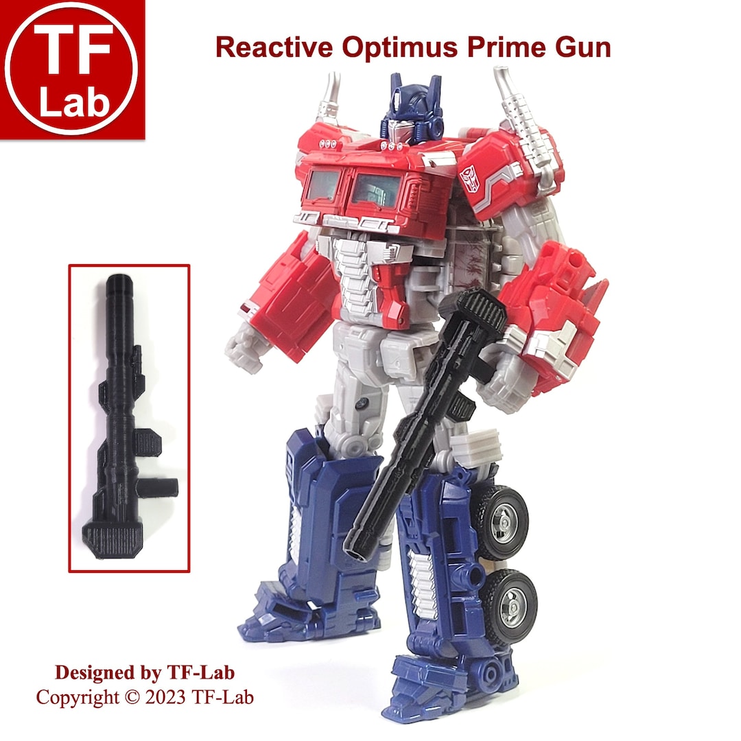 Gun/blaster Upgrade Kit for Reactivate Optimus Prime Transformers Tf ...