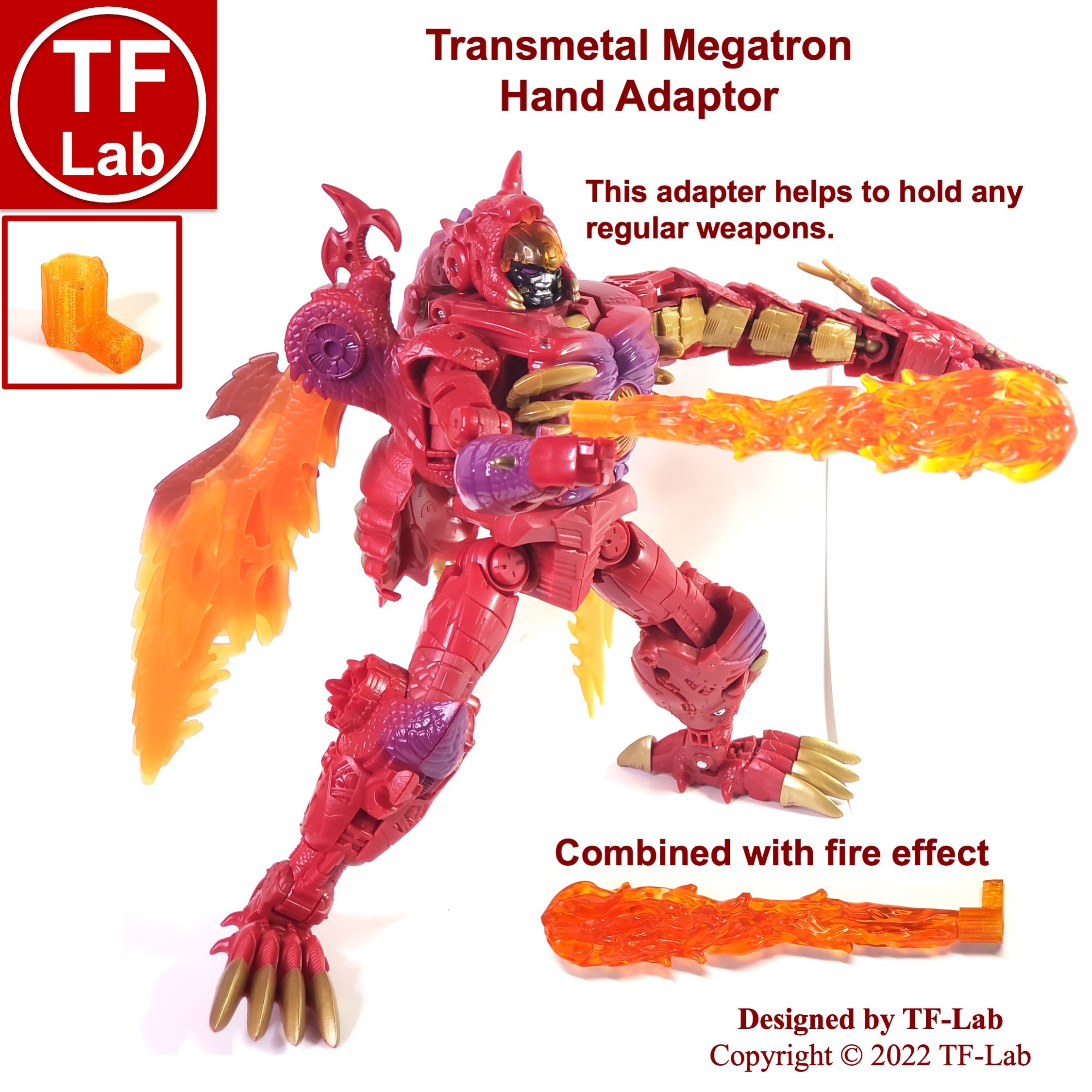 Hand Adapter for Transformers Legacy Generations Transmetal II 2 ...