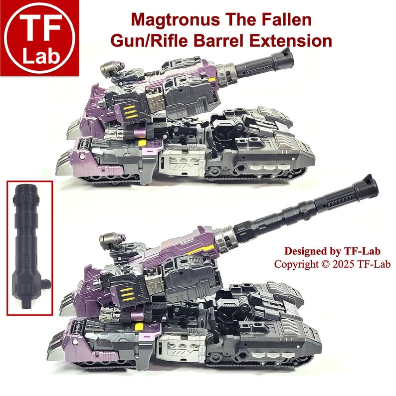 Rifle/barrel Extention of Transformers Age of the Primes Thirteen ...