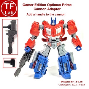Cannon Adapter Upgrade Kit for Transformers Studio Series 03 Gamer ...
