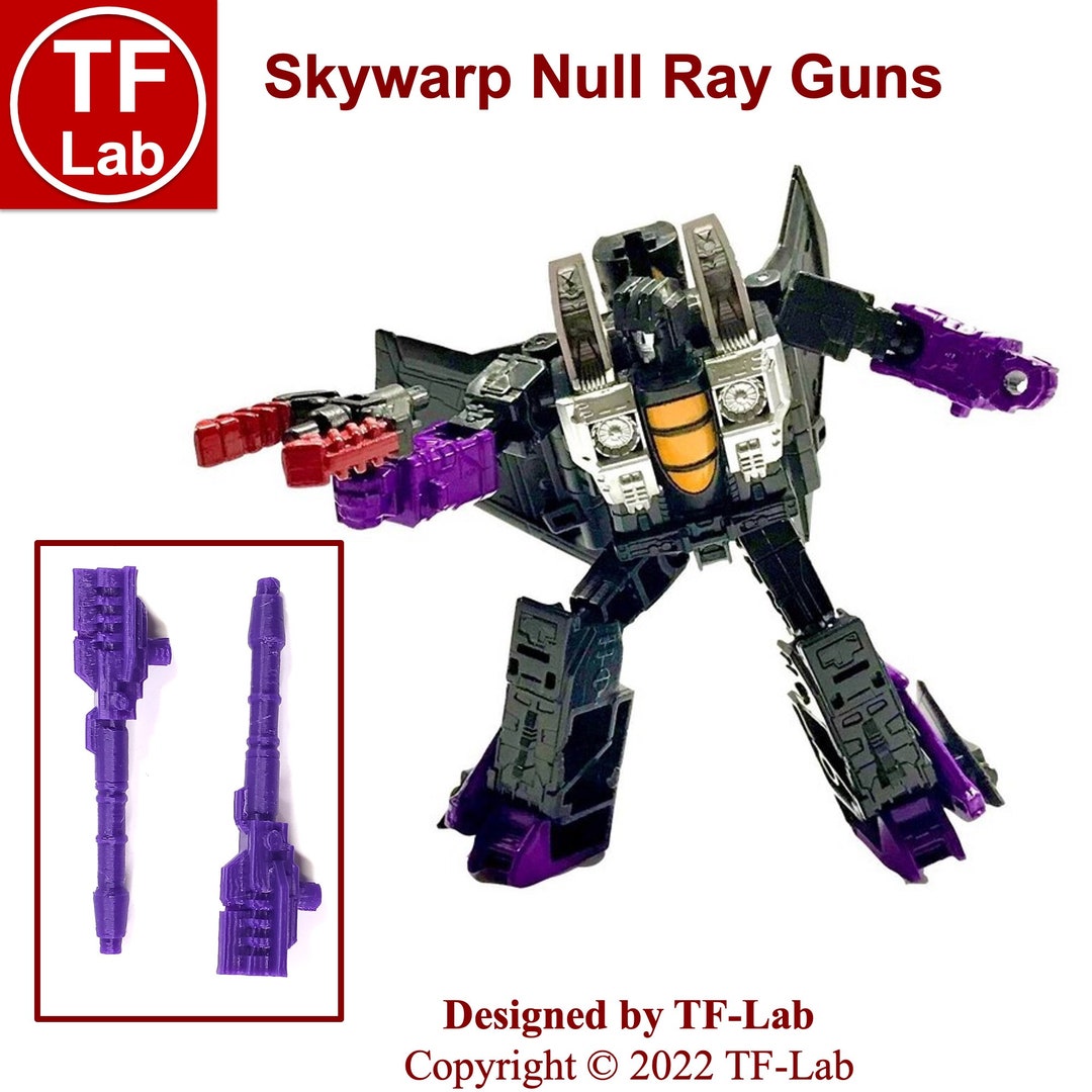 Null Ray Gun Weapon Purple Upgrade Kit:legacy Core Class Skywarp ...