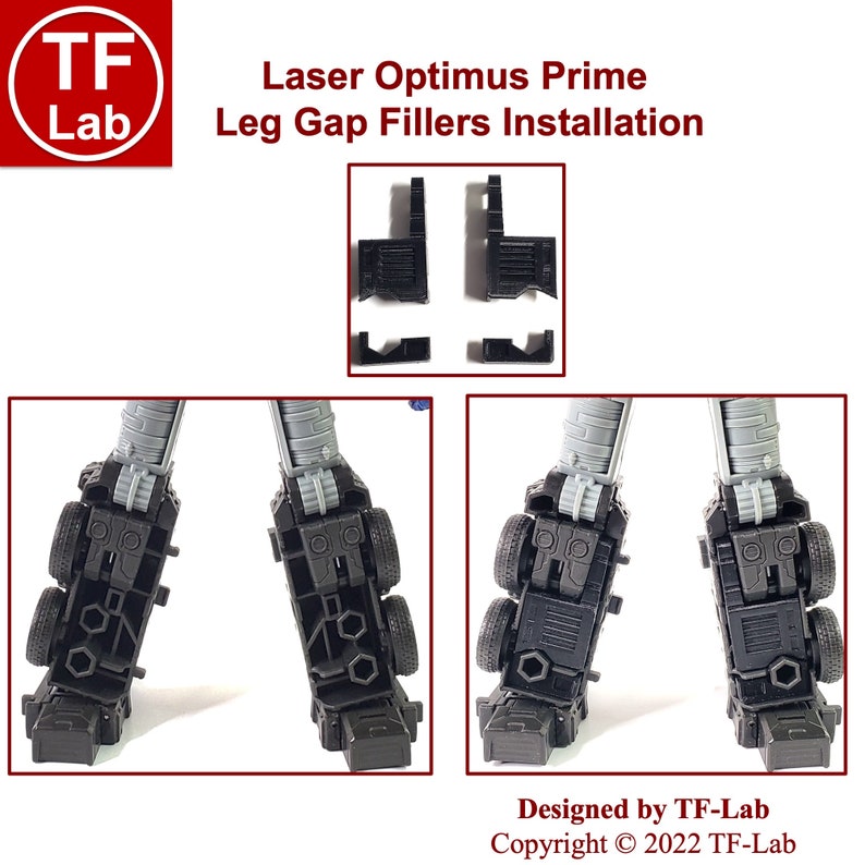 Gap Fillers/gun Upgrade Kit: Transformers G2 Laser Optimus - Etsy