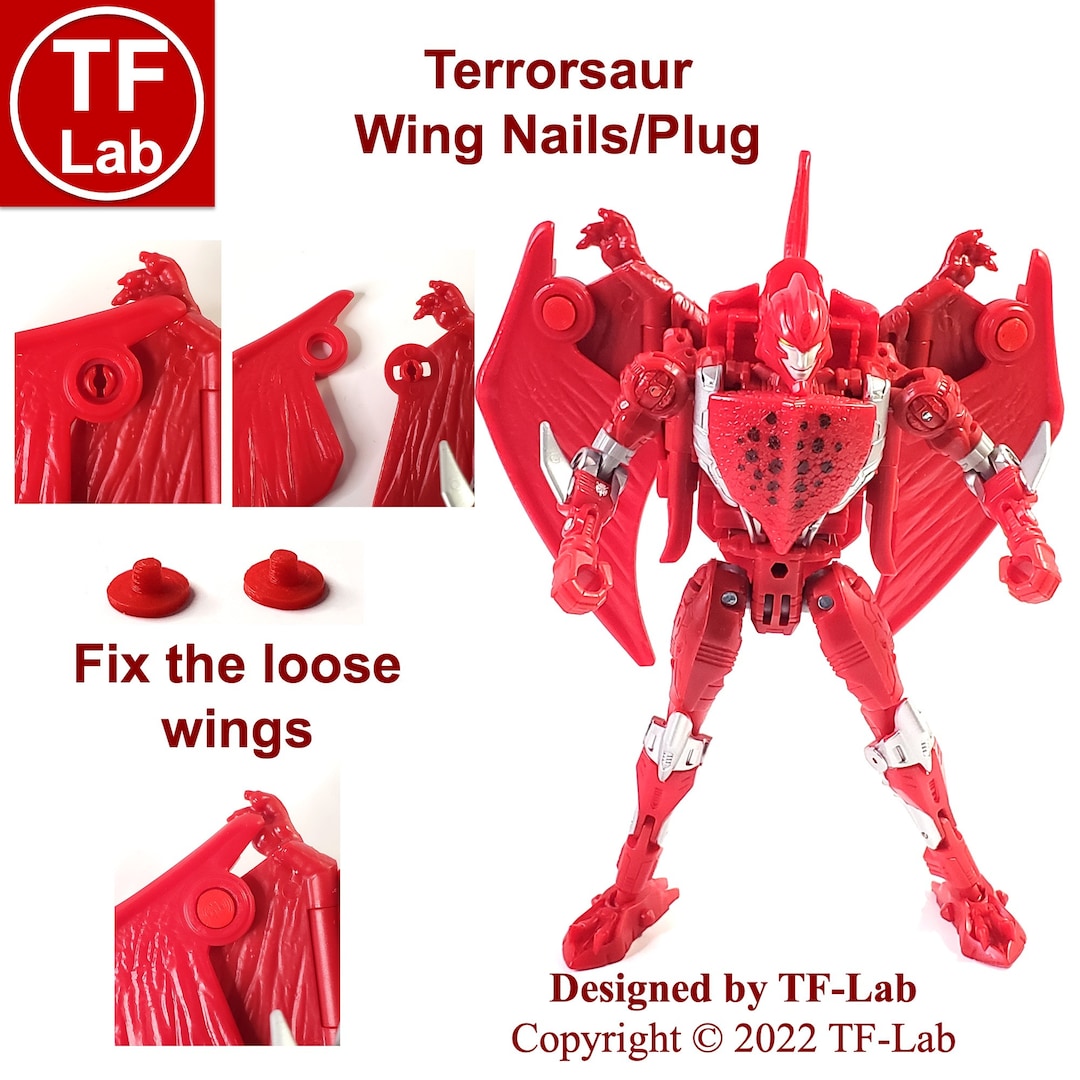 Wing Plugs Upgrade Kit of Transformers Golden Disk Generations ...