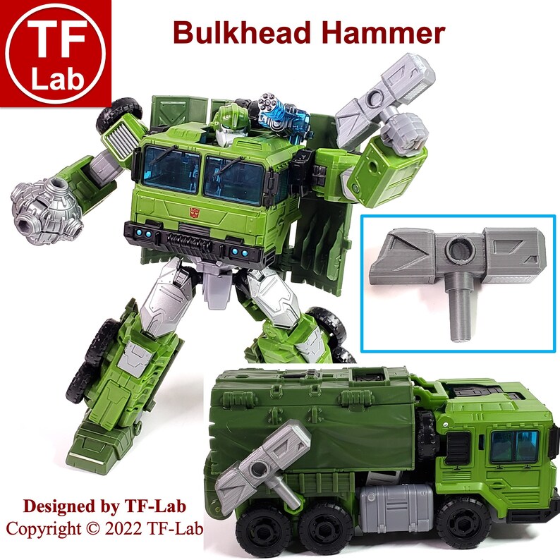 Hammer Upgrade Kit: Legacy Bulkhead Transformers Tf-lab - Etsy UK