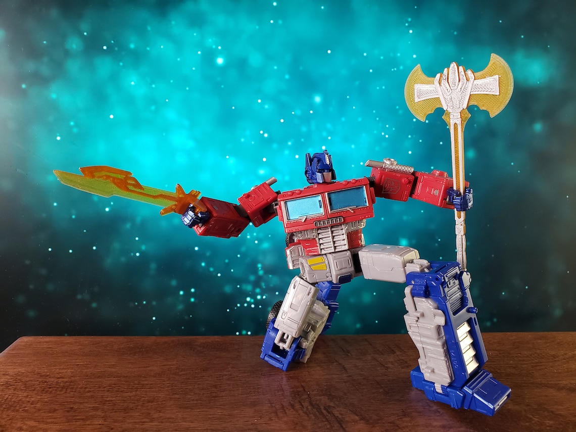 Battle Energon Axe for Optimus Prime Upgrade Kit Transformers - Etsy