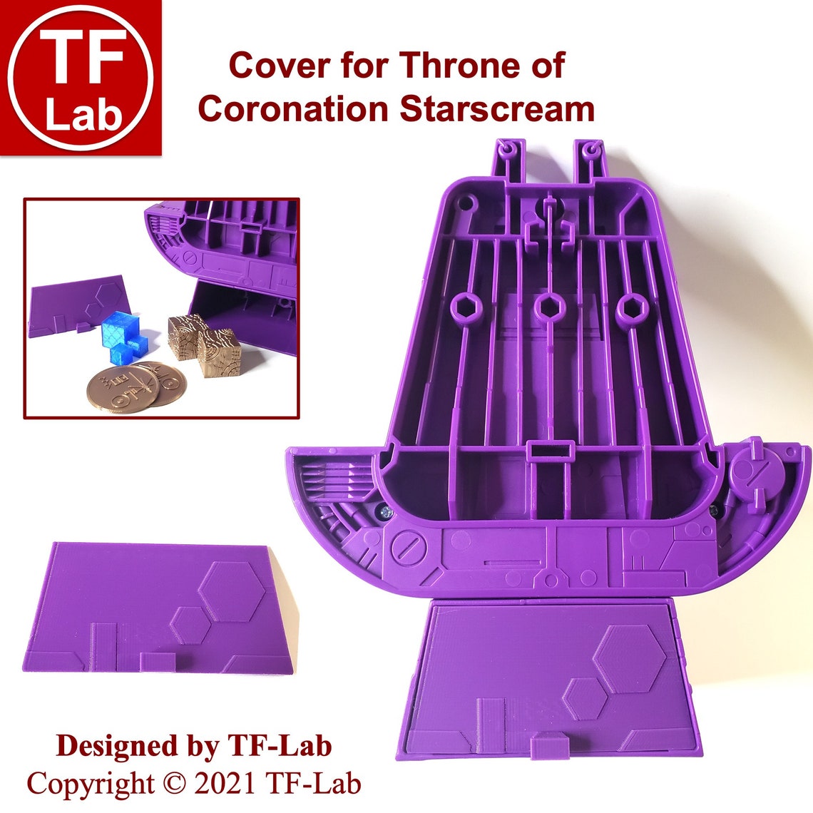 Coronation Starscream Throne Cover Upgrade Kit Transformers - Etsy