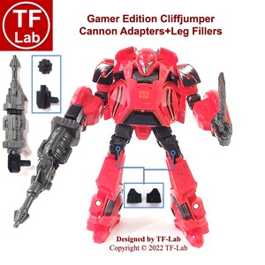 Cannon Adapter Filler Kit: Transformers Studio Series 05 Gamer ...