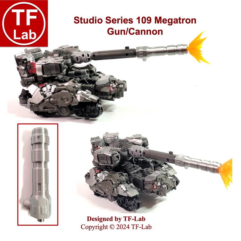 Studio Series SS 109 Megatron Cannon + Sword Upgrade Kit Transformers ...