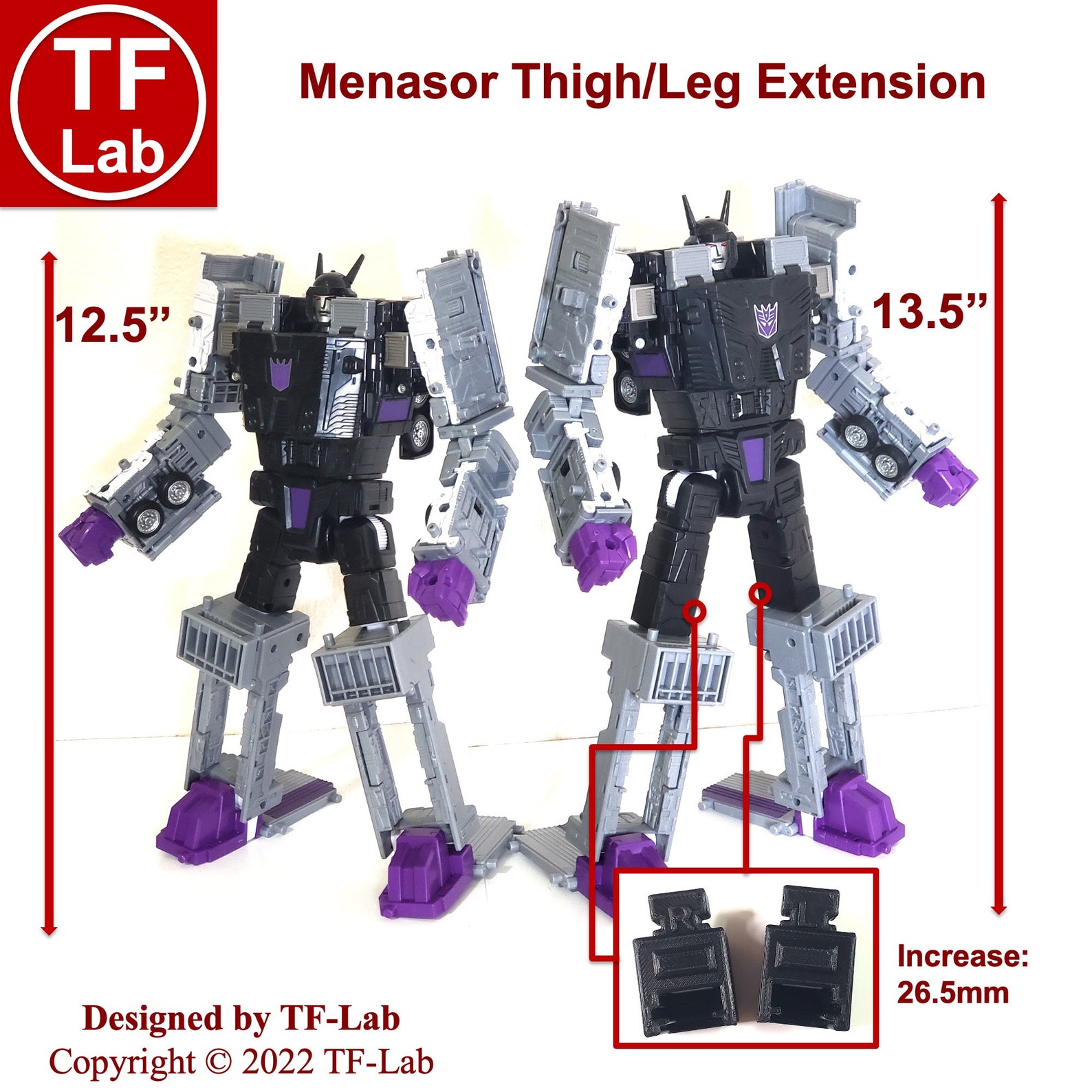 Leg Extension Upgrade Kit: Transformers Generations Legacy - Etsy