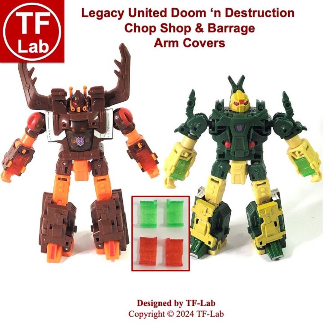 Legacy United Doom n Destruction Chop Shop Barrage Arm Covers Mayhem ...