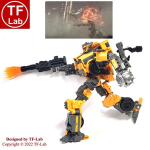 Gun+sword Upgrade Kit for Transformers Battletrap Studio Series Voyager ...