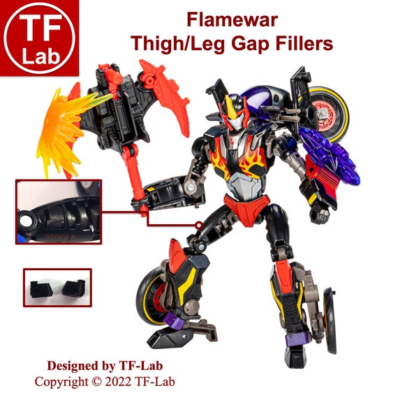 Thigh/leg Gap Fillers Upgrade Kit:legacy Shattered Glass - Etsy