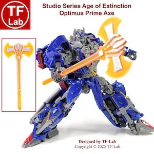 Battle Energon Axe for Transformer Optimus Prime Studio Series Age of ...
