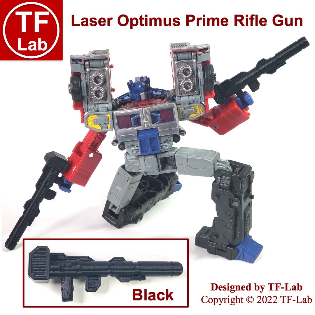 Rifle Gun Upgrade Kit:transformers Laser Optimus Prime Legacy Kingdom ...
