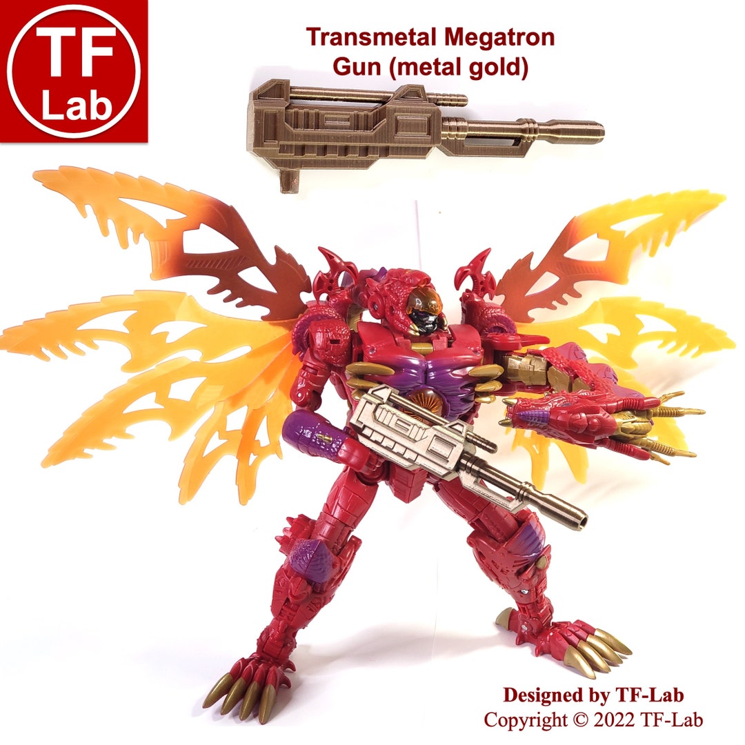 Rifle/gun for Transformers Legacy Generations Transmetal II 2 Megatron ...