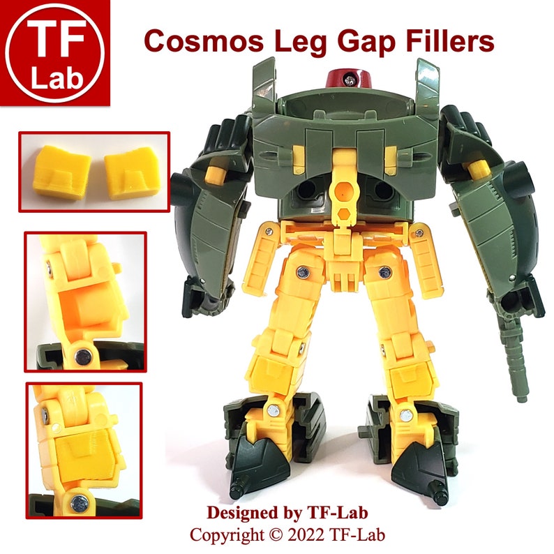 Arm+leg Gap Filler Upgrade Kit for Transformers Legacy Cosmos ...