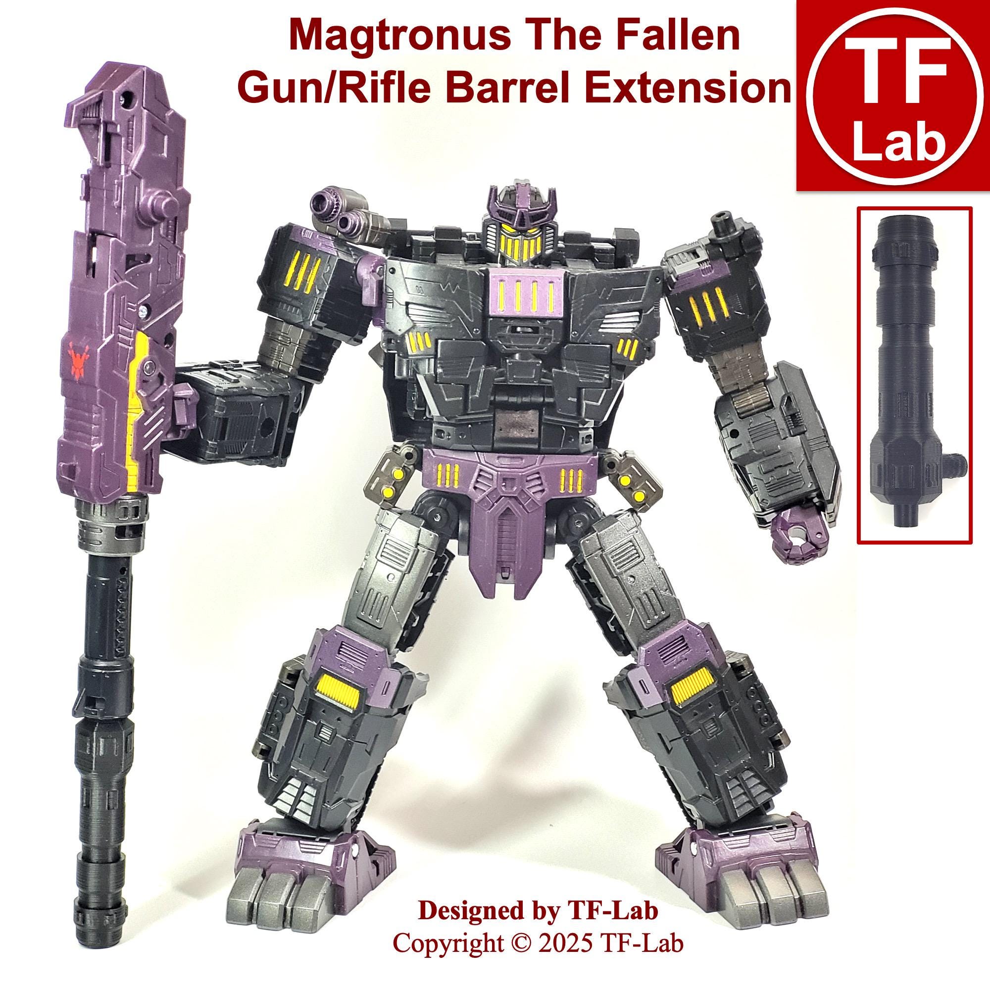 Rifle/barrel Extention of Transformers Age of the Primes Thirteen ...