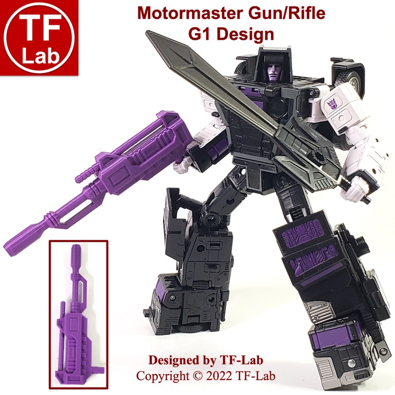 G1 Rifle Gun Upgrade Kit: Transformers Generations Legacy - Etsy