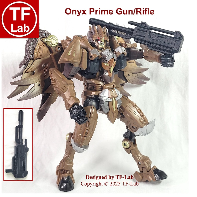 Rifle Gun Upgrade Kit for Transformers the Thirteen Onyx Prime Age of ...
