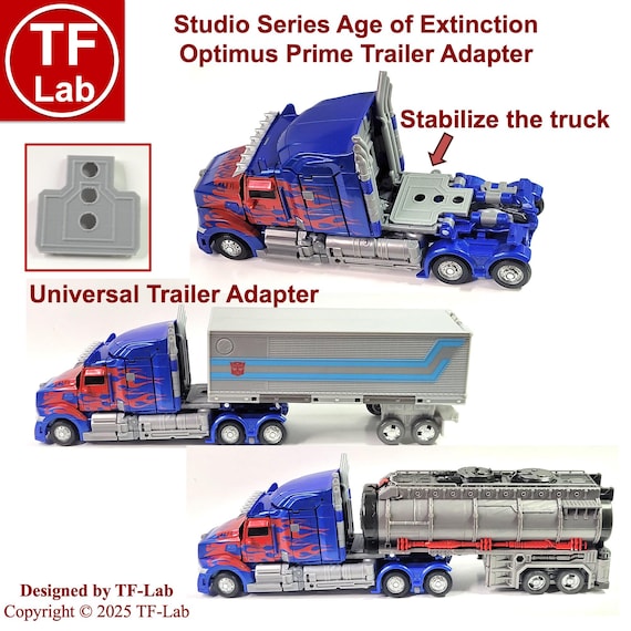Transformers Optimus Prime Truck And Trailer