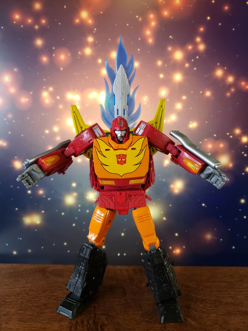 Kingdom Rodimus Prime Upgrade Kit Fire Flame Effect | Etsy