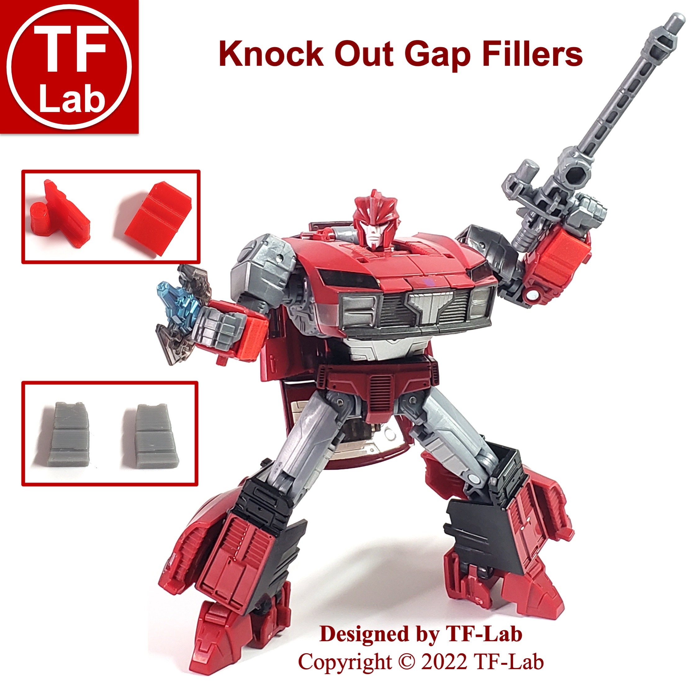 Forearm Leg Gap Fillers Upgrade Kit:transformers Legacy Prime - Etsy