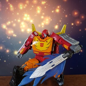 Kingdom Rodimus Prime Upgrade Kit Fire Flame Effect Transformers WFC ...