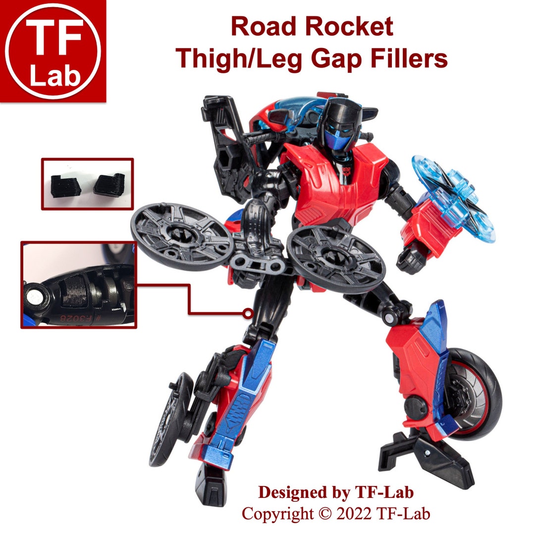 Thigh/leg Gap Fillers Upgrade Kit:legacy G2 Road Rocket Transformers ...
