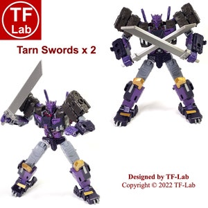 Silver Swords Upgrade Kit for Transformers Legacy Evolution Comic ...