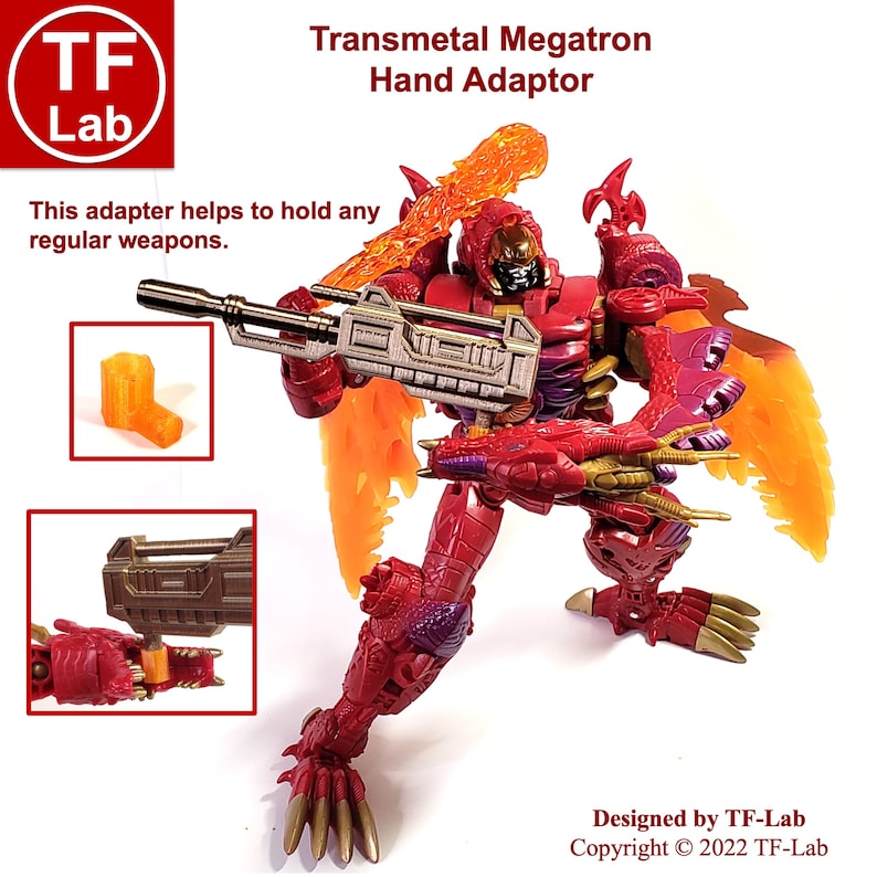 Hand Adapter for Transformers Legacy Generations Transmetal II - Etsy