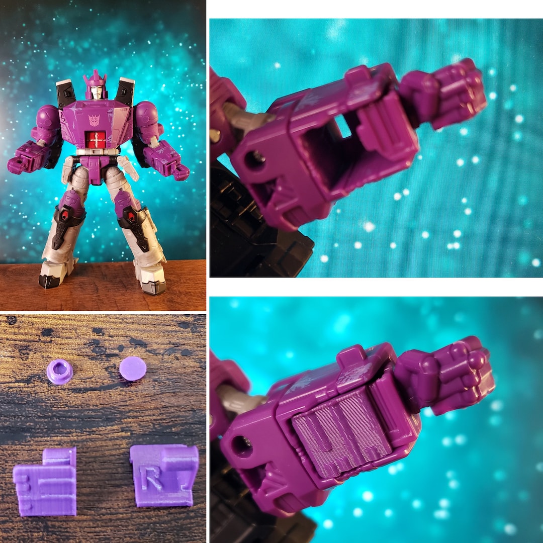 Kingdom Legacy Galvatron Arm Gap Filler Shoulder Fix Upgrade Kit Sword ...