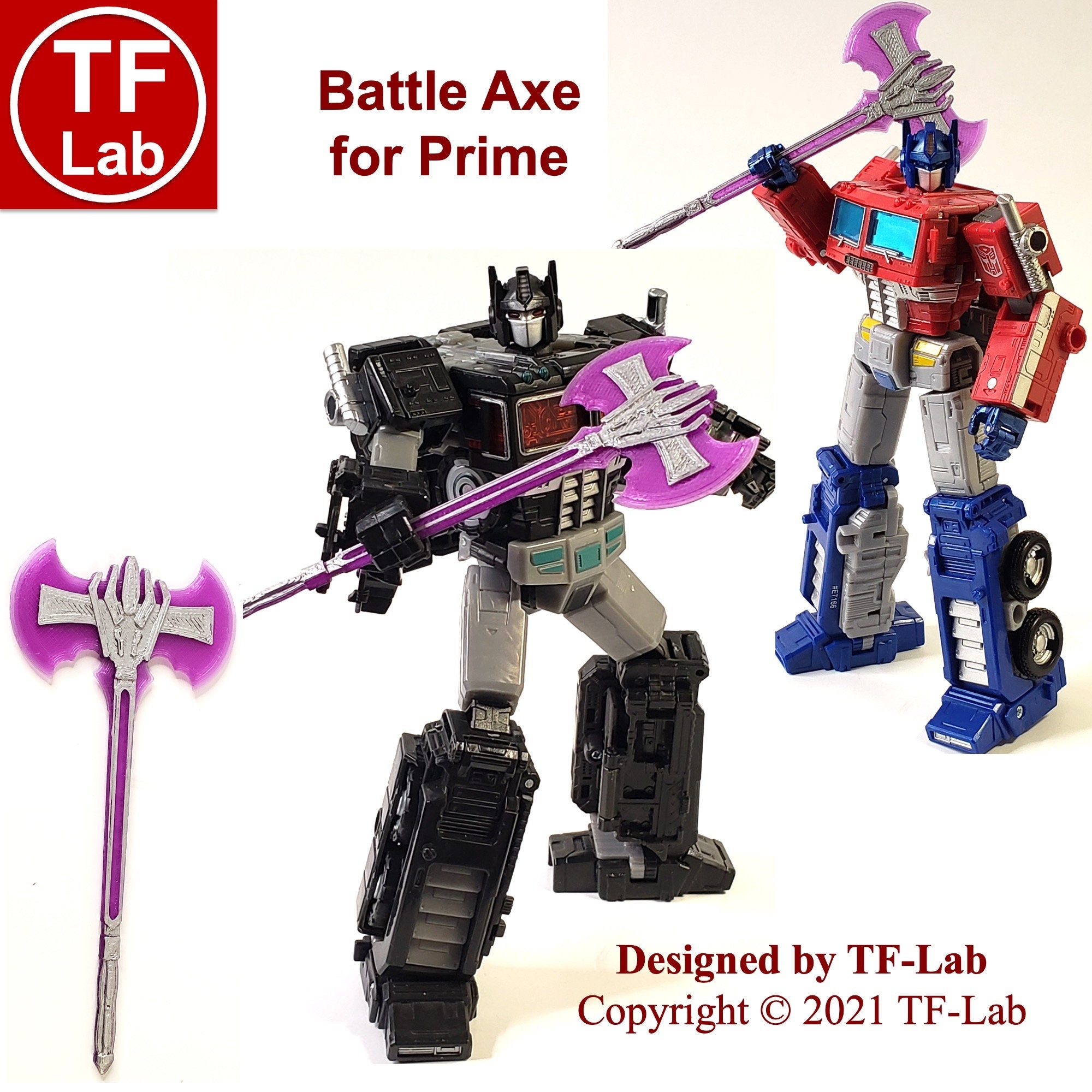 Transformers War For Cybertron Optimus Prime Axe