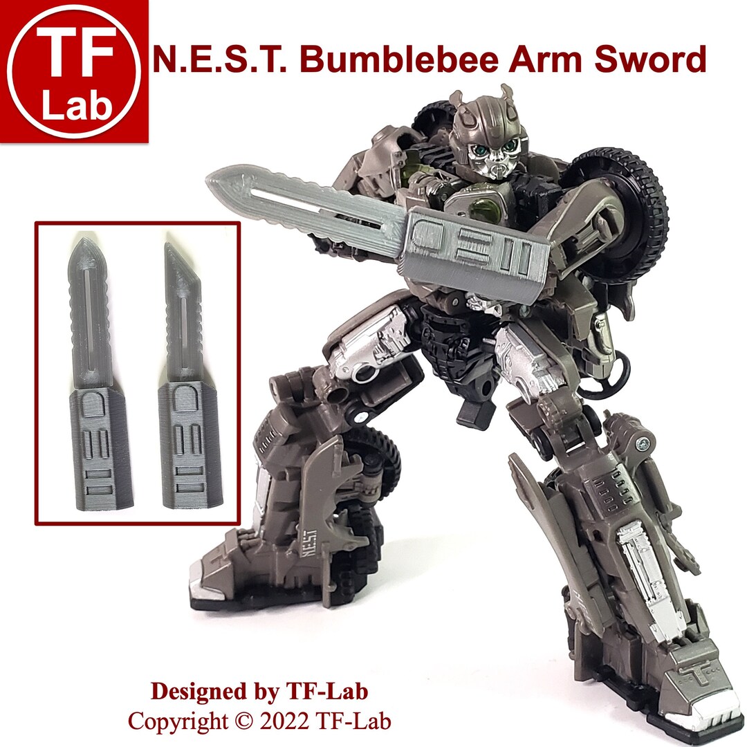 Upgrade Kit Sword: Transformers Studio Series SS 77 N.E.S.T. Bumblebee ...