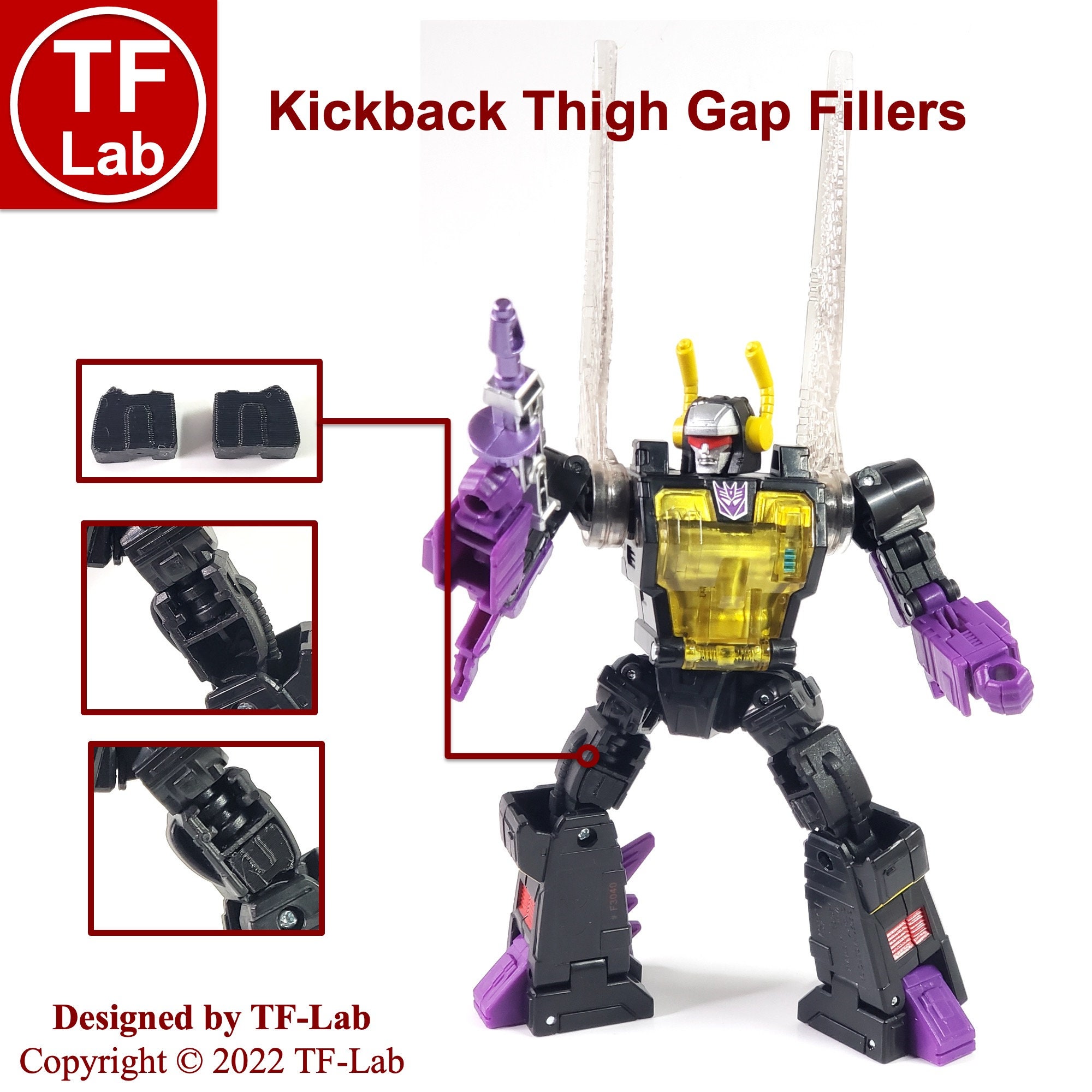 Gap Fillers Upgrade Kit for Transformers Legacy Evolution Bombshell ...