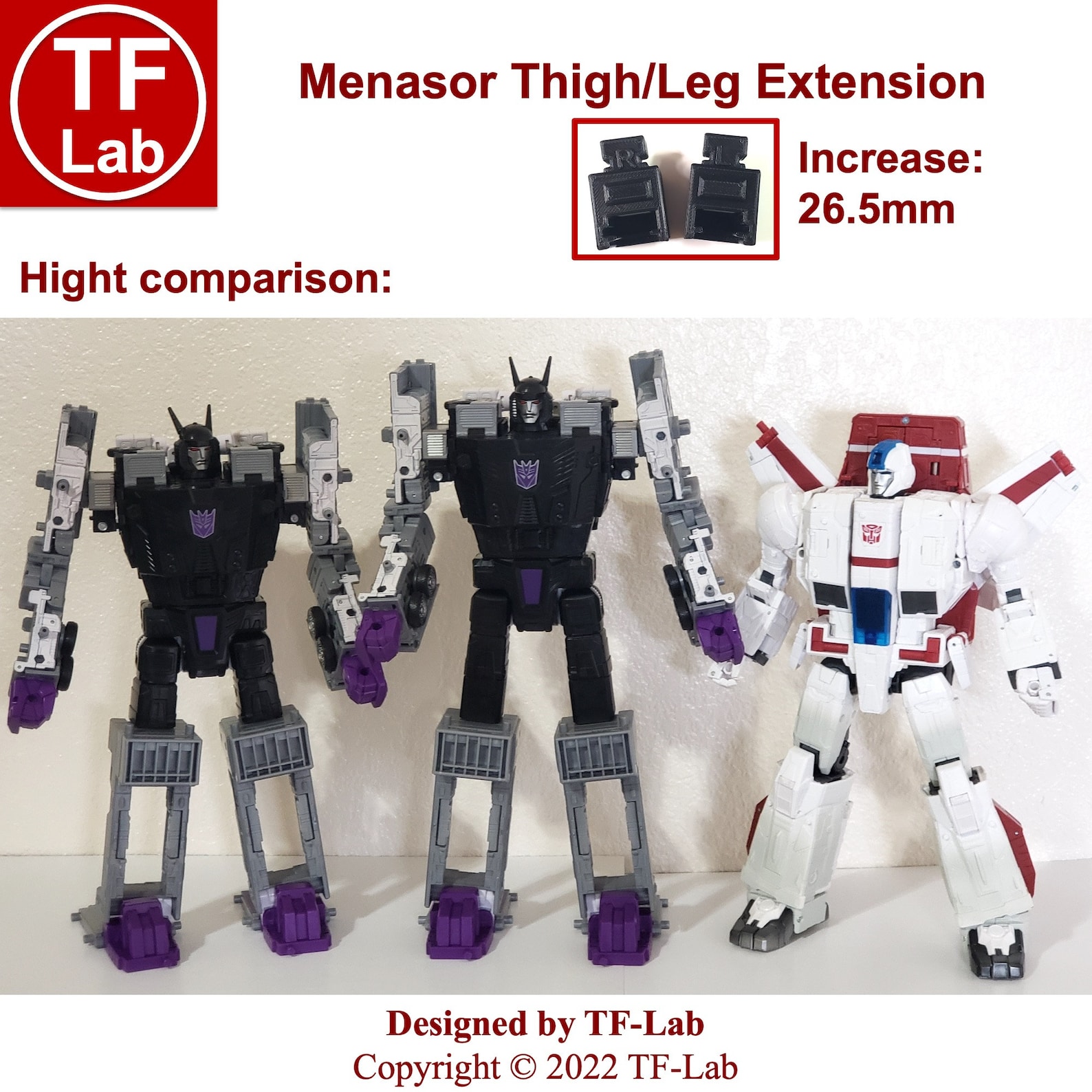Leg Extension Upgrade Kit: Transformers Generations Legacy - Etsy