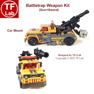 Gun+sword Upgrade Kit for Transformers Battletrap Studio Series Voyager ...