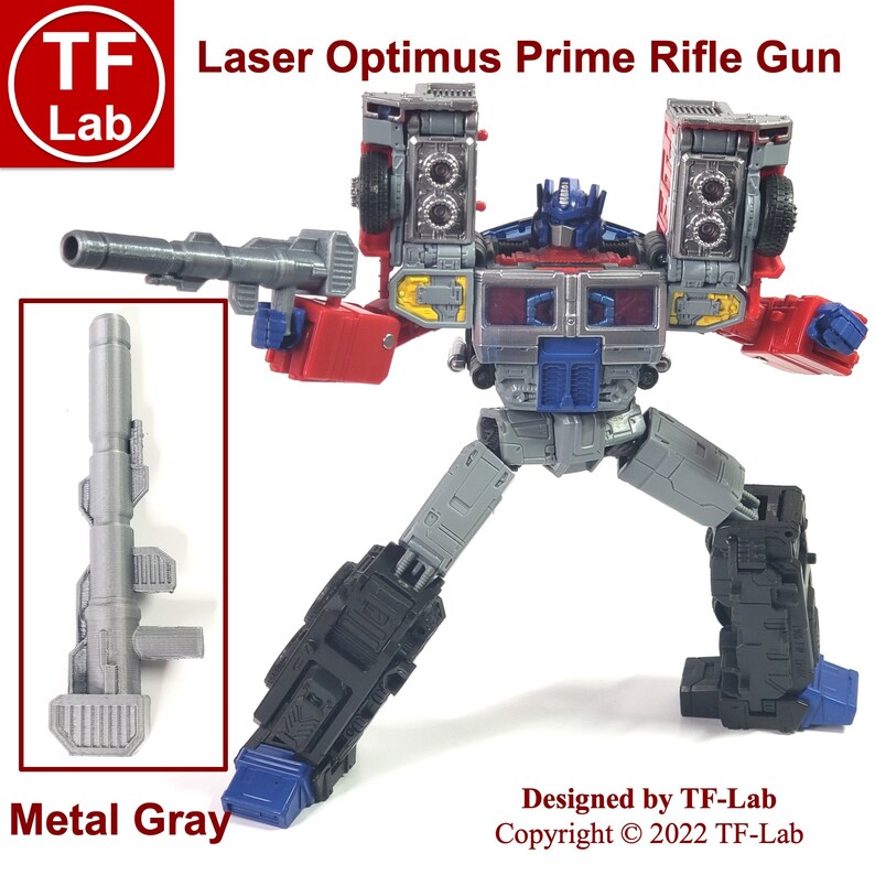 Rifle Gun Upgrade Kit:transformers Laser Optimus Prime Legacy - Etsy