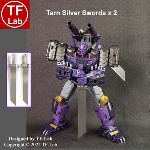 Silver Swords Upgrade Kit for Transformers Legacy Evolution Comic ...