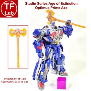 Battle Energon Axe for Transformer Optimus Prime Studio Series Age of ...