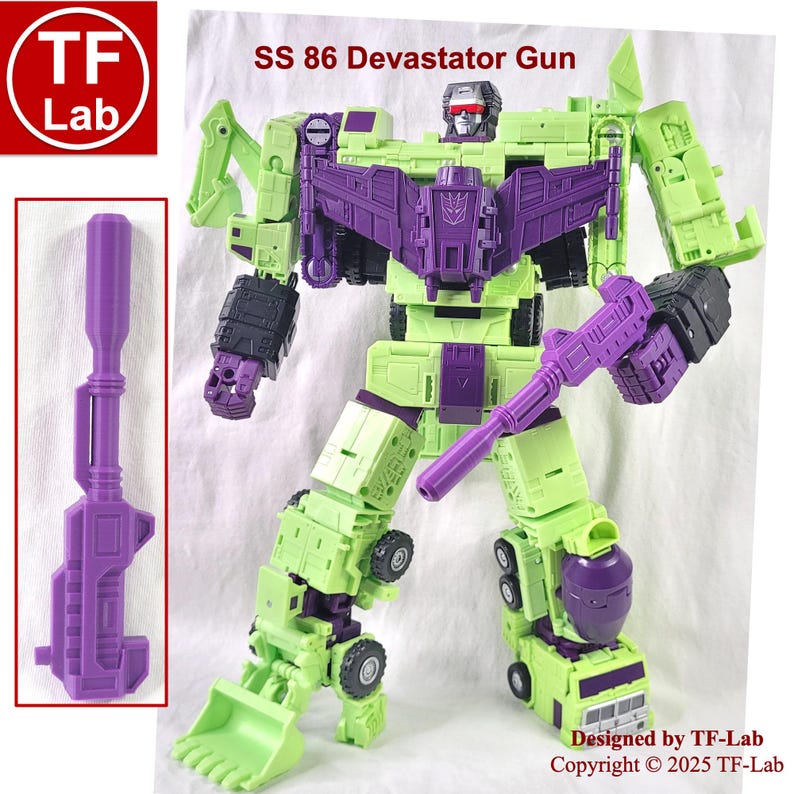 Kit de mejora de armas: Transformers Studio Series SS 86 Devastator TF-Lab - Etsy España