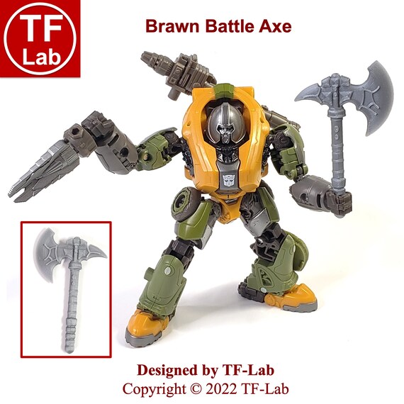 Battle Axe Upgrade Kit: Transformers Studio Series SS 80 Brawn - Etsy