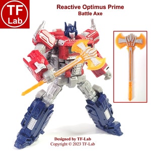 Battle Energon Axe for Transformer Optimus Prime Studio Series Age of ...